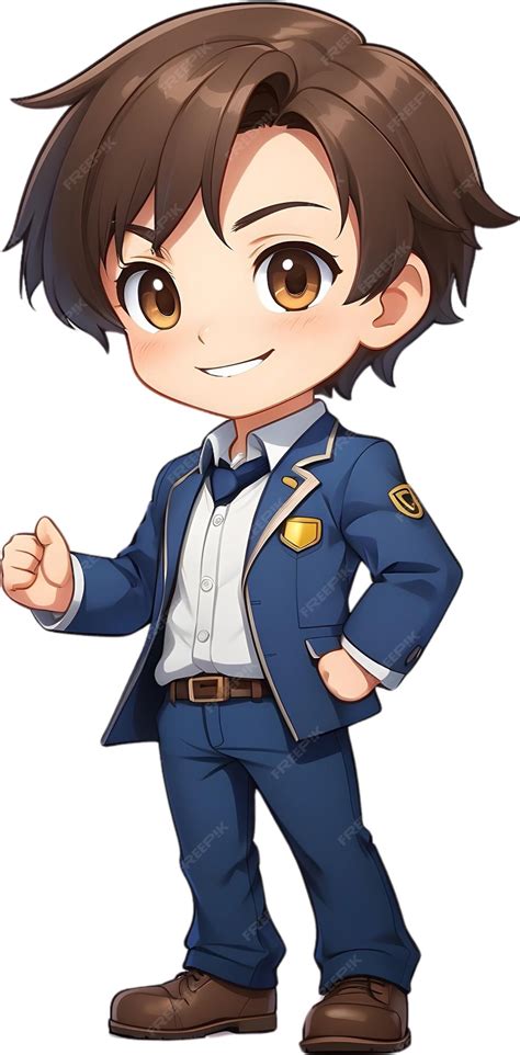 사랑스러운 만화 소년 귀여운 아이 캐릭터 귀여운 아이 아바타 사랑스러운 젊은 소년 매력적인 작은 소년 프리미엄 사진