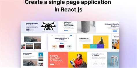 Create A Single Page Application In Reactjs Using Easyfrontend Dev