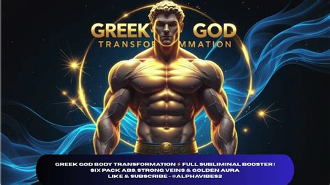 Greek God Body Transformation ⚡ Full Subliminal Booster Six Pack Abs