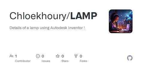 GitHub Chloekhoury LAMP Details Of A Lamp Using Autodesk Inventor