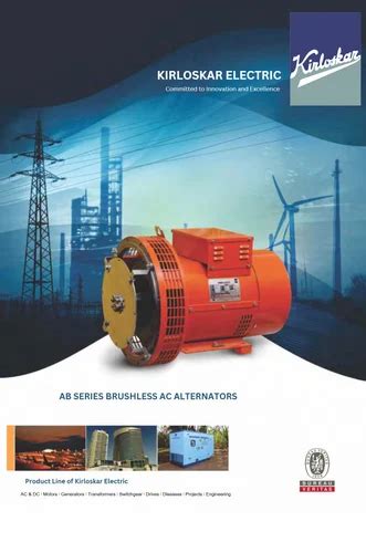 Kirloskar Alternator For Windmill Voltage 240 Volts And 415 Volts At Best Price In Ahmedabad