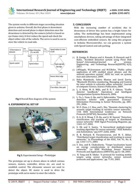 Irjet Driver State Monitoring System And Vehicle Control Pdf Operating Systems Computer