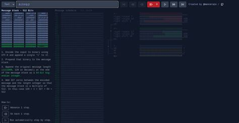 【ハッシュ関数】sha 256で実行されている計算を可視化【sha256 Algorithm Explained】とは？