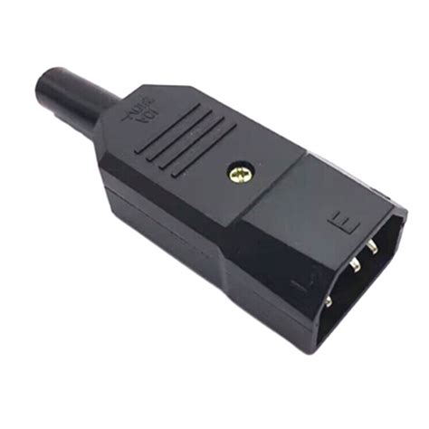 3pin Male Female Plug Socket Diy Rewireable Power Plugs Iec C14 Male C13 Female Ebay