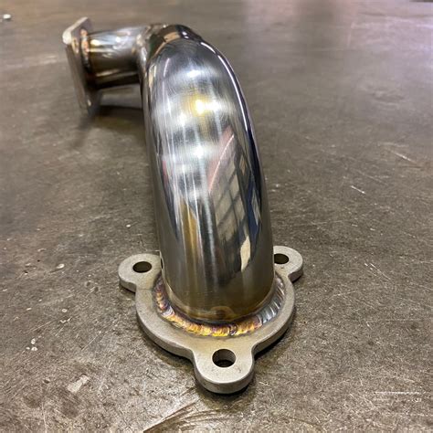 Trap Oxidizer Bypass Pipe Test Pipe 1985 California 617 Dieselish