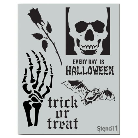 Halloween Stencils 6 Packstencil 1