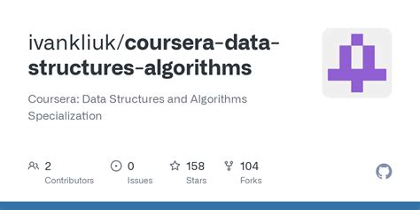 Github Ivankliukcoursera Data Structures Algorithms Coursera Data