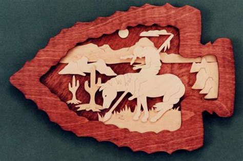 3d End Of The Trail Pattern Woodworking Project Woodsmith Plans