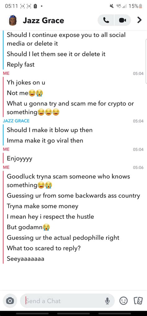 Feel Like All Scammers Should Be Called Out Like This Rsextortion