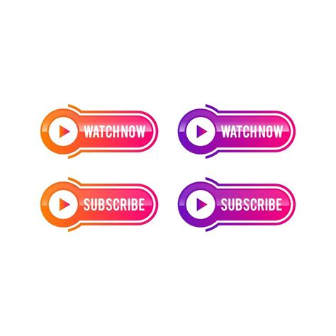 Set Of 3d Web Buttons Action Button Hand Cursor Arrow Pointing Click