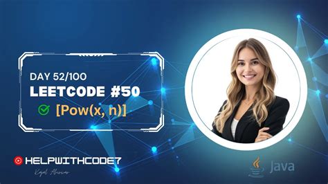 Pow X N Leetcode 50 Java Easy Solution YouTube