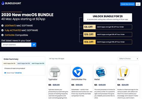 Bundlehunt、「typinator」や「unite 3」を格安で購入できる「2020 New Macos Bundle」を開催