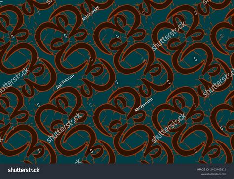 Arabic Calligraphy Background Arabic Alphabet Letters Stock Vector