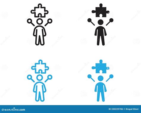 Complexity Icon Black And White Vector Outline Sign Stock Vector