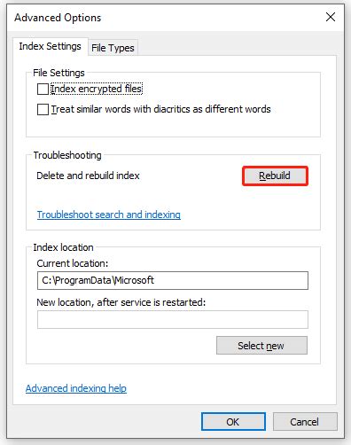 Easy Guide Windows Indexing High Cpudiskmemory Usage Minitool