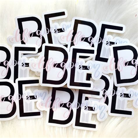 Bts Be Life Goes On Sticker Decal Laptop Decal Kpop Journal Sticker Etsy