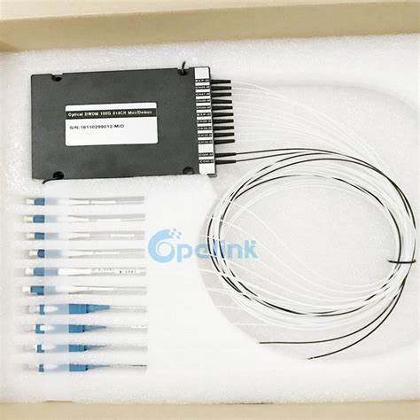 4ch Mux Demux Optical Dwdm Module отличный поставщик в индустрии Wdm Opelink