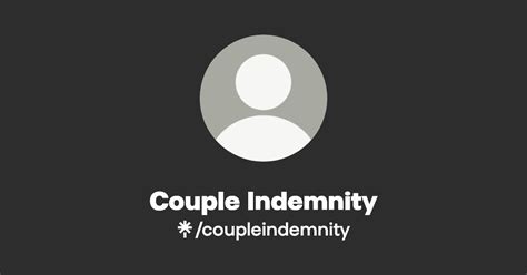 Couple Indemnity Instagram Linktree