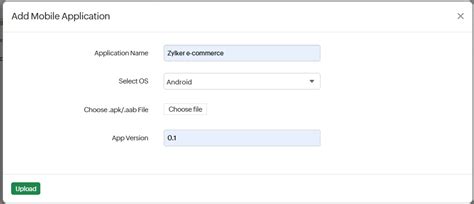 Mobile Application Profile Online Help Site24x7