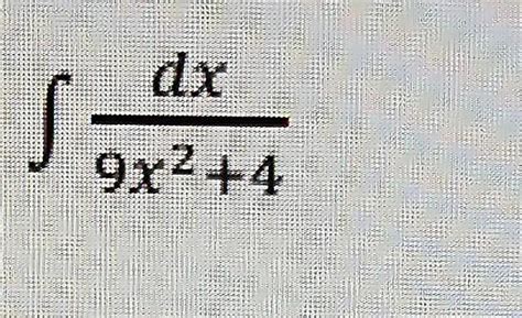 Solved Solve Each Of The Following Using Integration