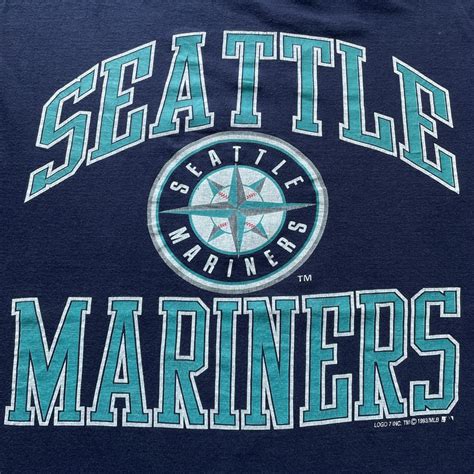 Salem Sportswear 1993 Seattle Mariners Mlb Baseball Spellout Classic