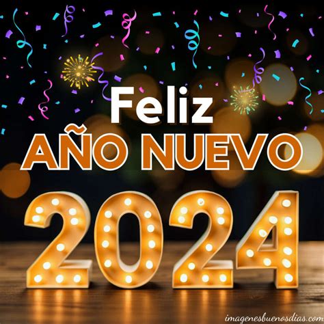 Imágenes Feliz Año Nuevo 2024 🥳 Imágenes Buenos Días