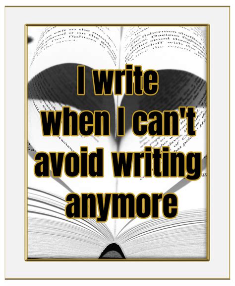 When I Cant Avoid Writing Be Kitschig