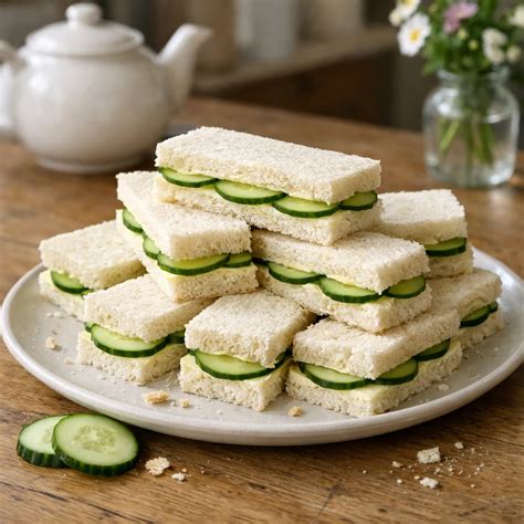 Traditional English Cucumber Sandwiches Recipe Itsonly Recipes
