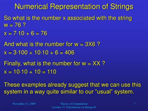 Ppt Numerical Representation Of Strings Powerpoint Presentation Free Download Id6444030