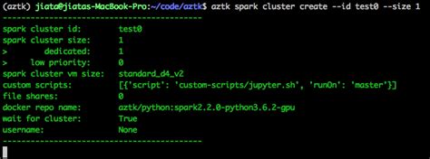 on cluster created with ` wait` there is no feedback from the cli