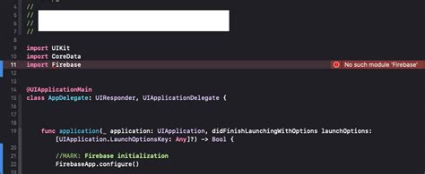 Firebase Initialization Help Rswift