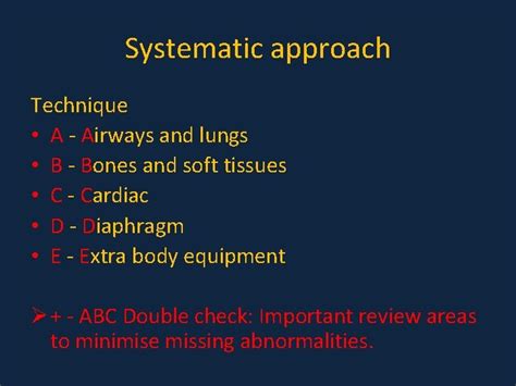 Part 2 0 Standardised Interpretation Of Paediatric Cxr