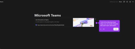 How To Integrate Microsoft Teams With Notion 1 Min Guide