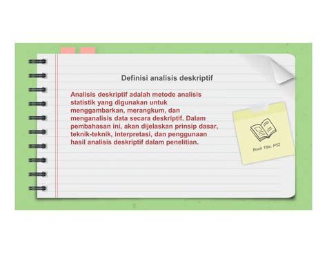 Analisis Deskriptif Dalam Bidang Penelitian Pdf