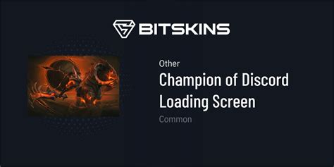 Champion Of Discord Loading Screen Dota2 Item Buy Now On Bitskins