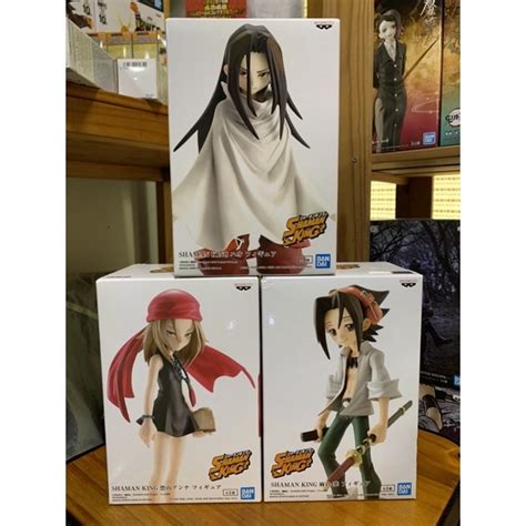 Shaman King Asakura Yoh Kyoyama Anna Hao Banpresto Bandai Figure