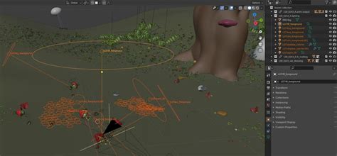 Blender Cloud Sprite Fright Workflow Lighting And Set Dressing Light