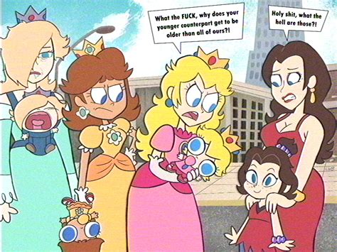 Lolwutburger Baby Daisy Baby Peach Baby Rosalina Pauline Mario Pauline Babe Mario