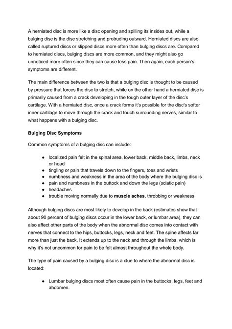 Herniated Or Protruded Disk Pdf