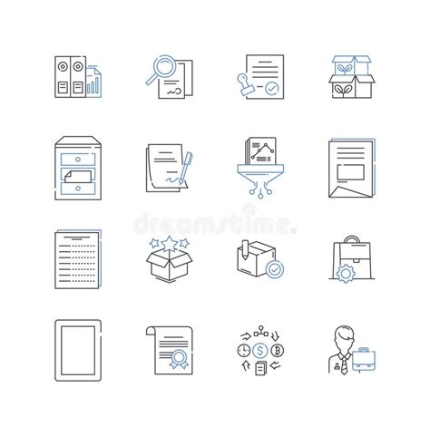 User Centered Design Line Icons Collection Empathy Research Prototyping Iteration User