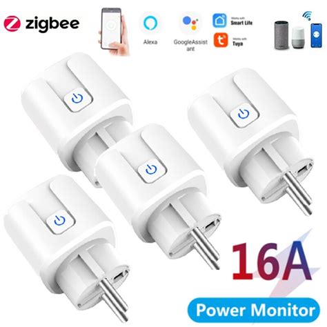 16a Eu Zigbee Timer Smart Plug Power Metering Voor Grandado 16a Eu Zigbee Timer Smart Plug Power Metering Voor Grandado