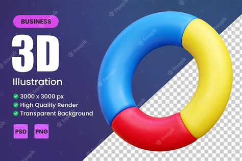 premium psd 3d pie charts and diagram icons charts and graphs