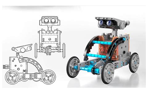 Solar Powered Robot Kit Lets You Build Your Own Mars Rover And More