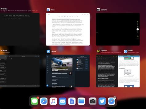 how to multitask on the ipad split view slide over and more macworld
