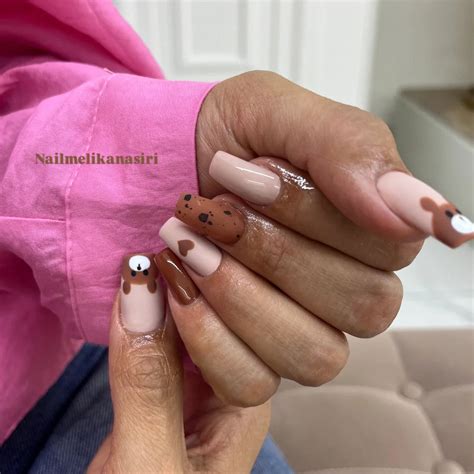 ‎ملیکا نصیریآموزش وخدمات ناخن‎ 🐻🤎 Instagram