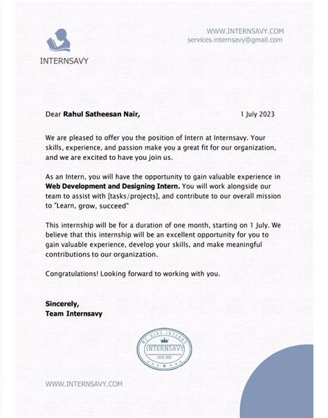 Rahul Nair On Linkedin Internsavy Webdevelopment Intern Opportunity Internship