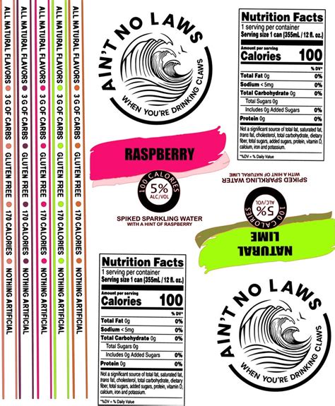 White Claw Label Template At Jayden Crookes Blog