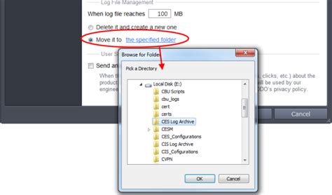 logging of events log management event log management comodo