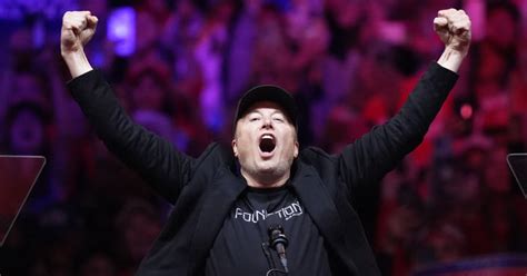 트럼프 지지 호소하는 일론 머스크