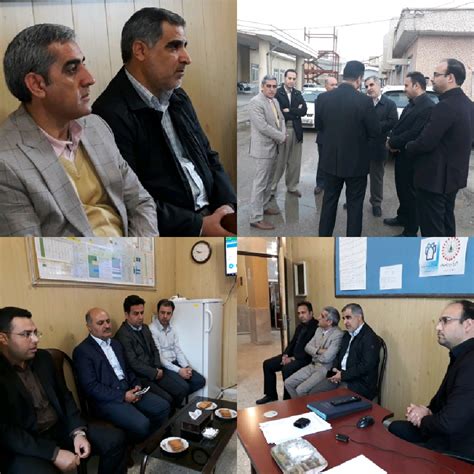 بازدید دکتر شکیبا از شبکه بهداشت و درمان روانسر دانشگاه علوم پزشکی